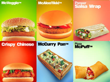 mcdonaldsindianmenu - Brand Buffet