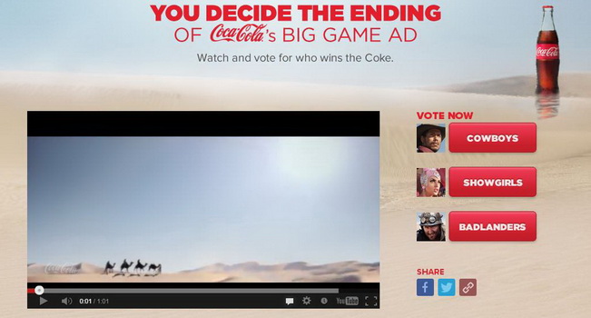 Coke Chase : เกมส์ครั้งนี้คุณคือ "ผู้กำหนด"