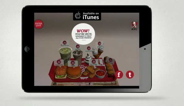 KFC wow 25 app AR3 - Brand Buffet