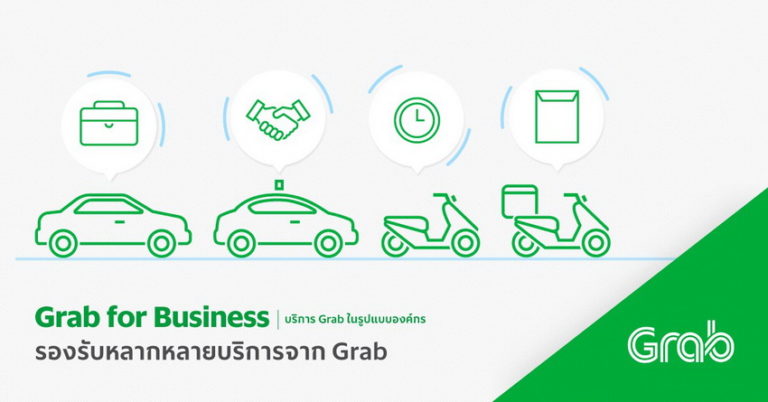 Grab เล่นใหญ่ส่ง Grab for Business บริการเด็ดเจาะลูกค้าองค์กร หายห่วง ...