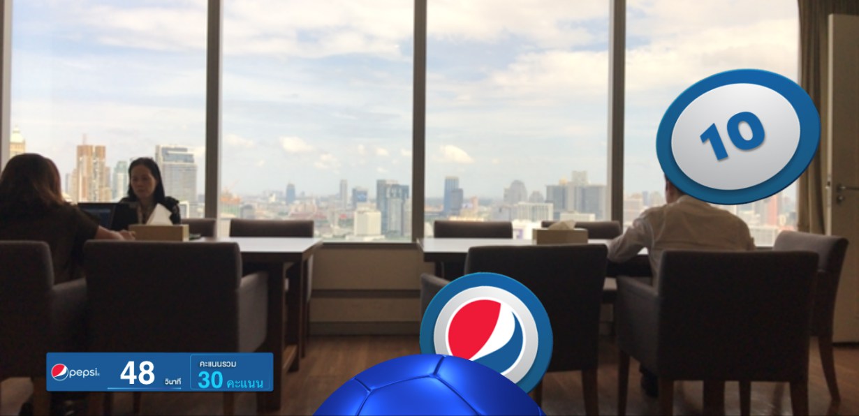 เป๊ปซี่ ระเบิดศึกน้ำดำแบบล้ำๆ อัดสื่อ 360 องศา ดึงสาวกแข่ง GAME AR เกาะ ...