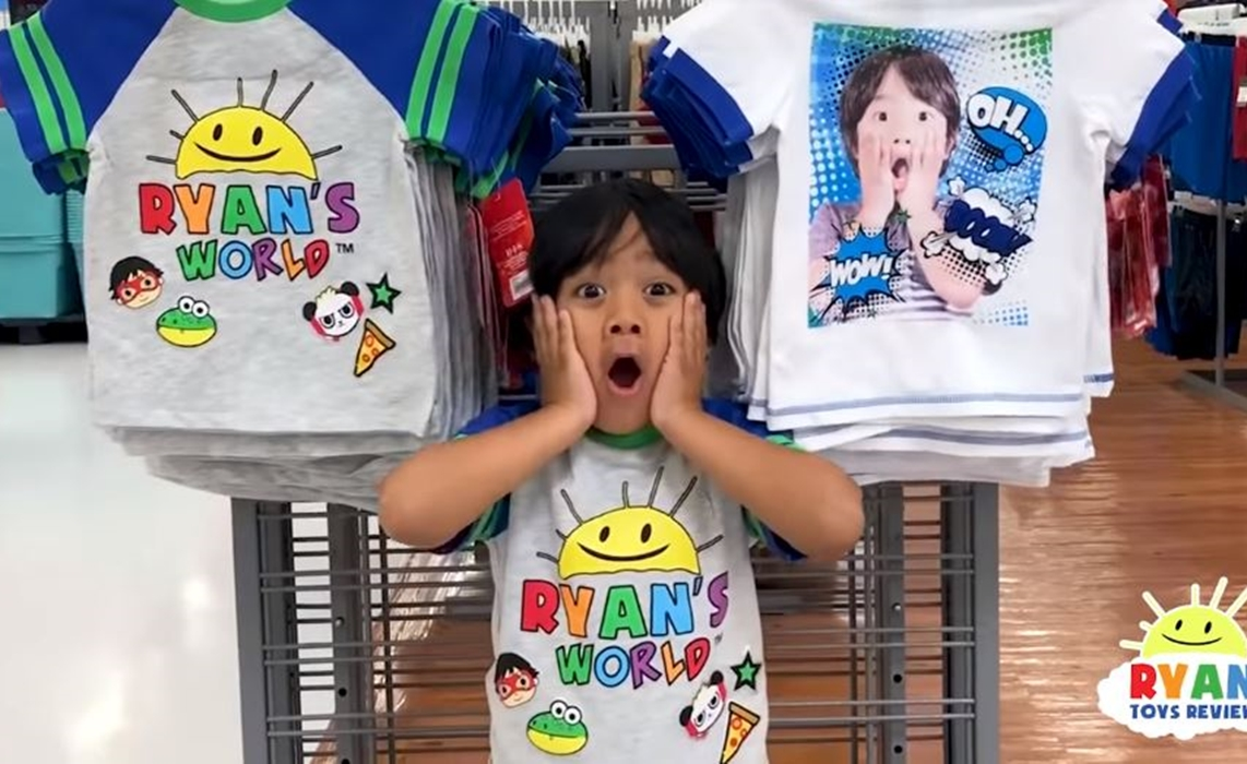 ส่องอาณาจักรยูทูปเบอร์ "Ryan ToysReview" เจ้าของรายได้ 688 ล้านบาท และ ...
