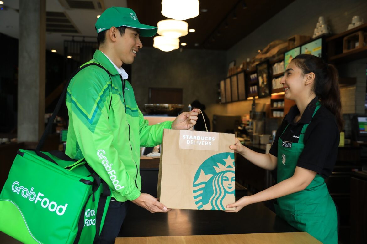 Starbucks เอาด้วยขอ Delivery ด้วยคน จับมือ Grab ส่งกาแฟรับเทรนด์คนเมือง ...