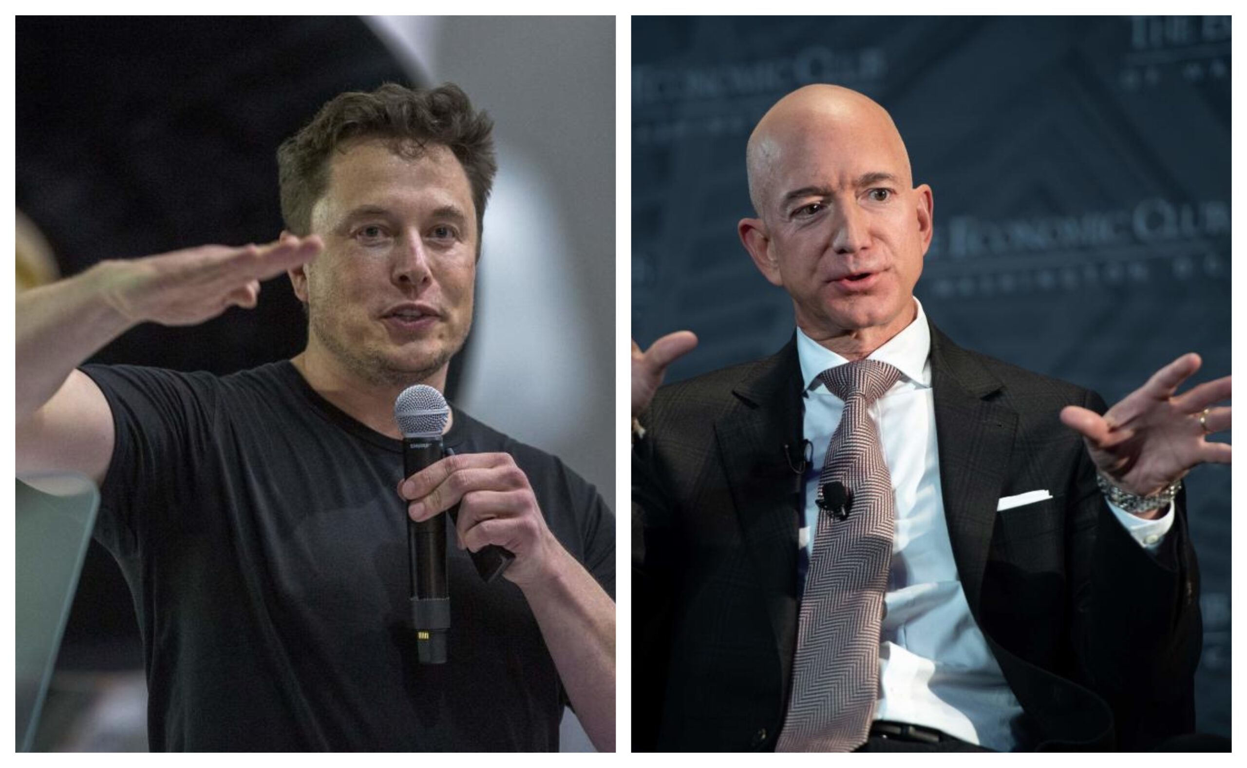 Elon musk, Jeff bezos - Brand Buffet