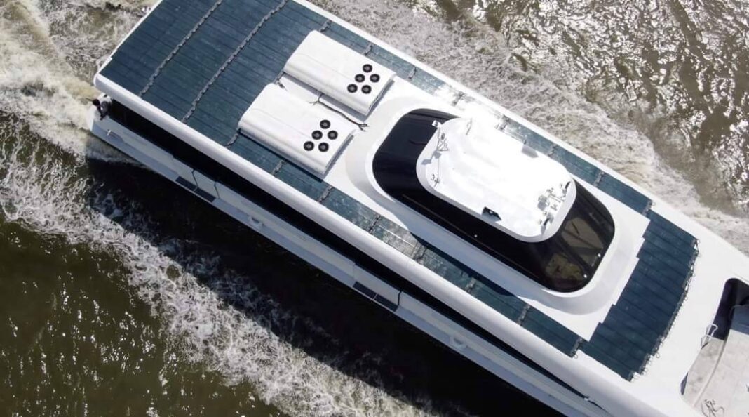 เรือไฟฟ้า ติดแอร์ MINE Smart Ferry เส้นทางแม่น้ำเจ้าพระยาเปิดบริการปลาย ...