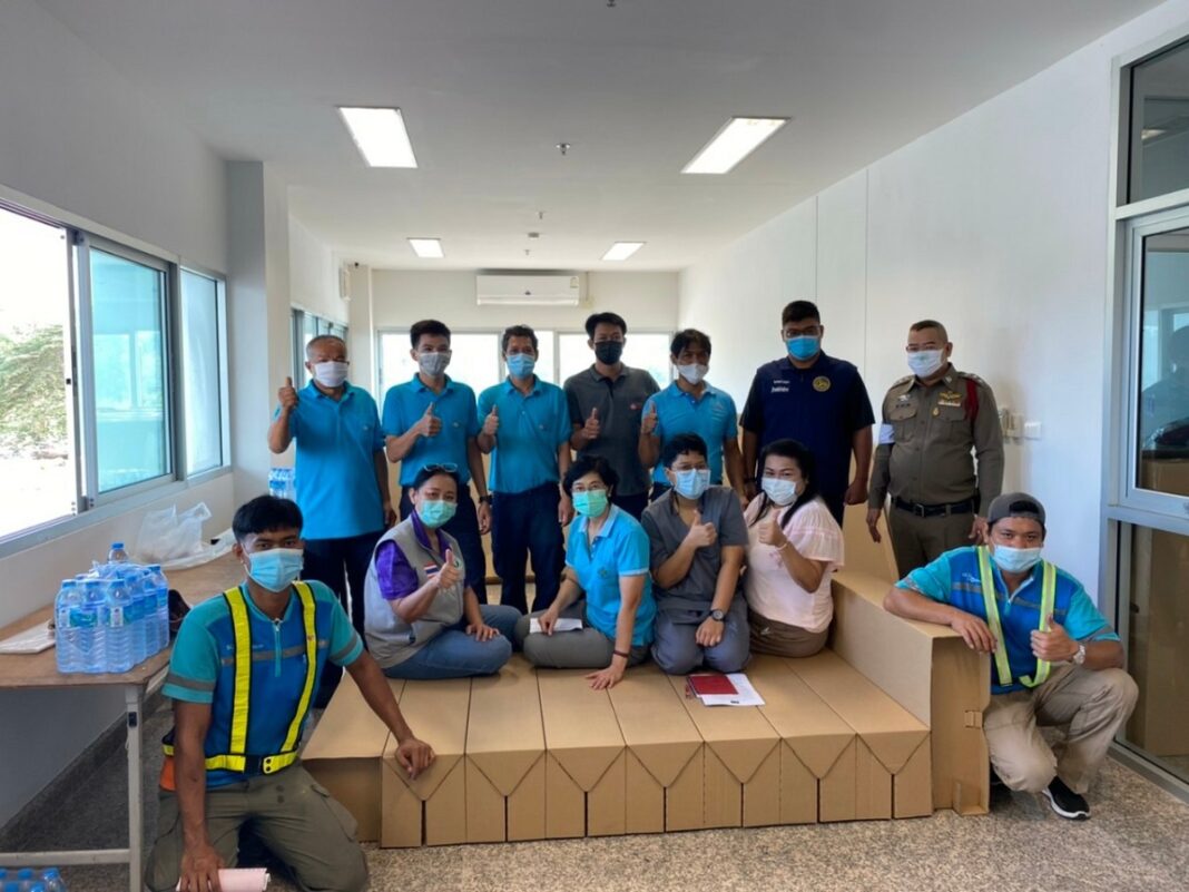 เตียงกระดาษรีไซเคิล! รับน้ำหนักได้ 100 กิโลกรัม SCGP เร่งผลิตช่วย ...