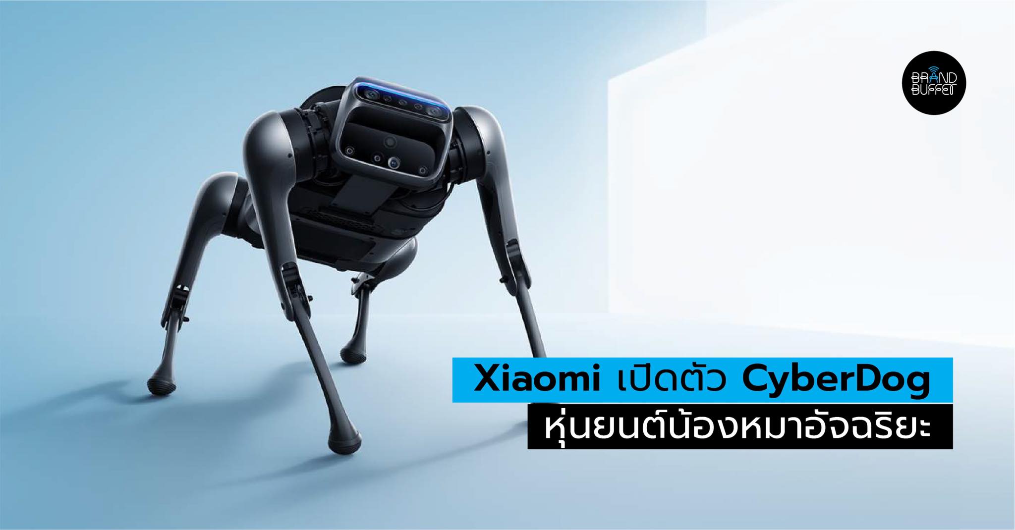 Xiaomi เปิดตัว "CyberDog" หุ่นยนต์น้องหมาที่นอกจากเป็นเพื่อนเล่น ยังใช้ ...