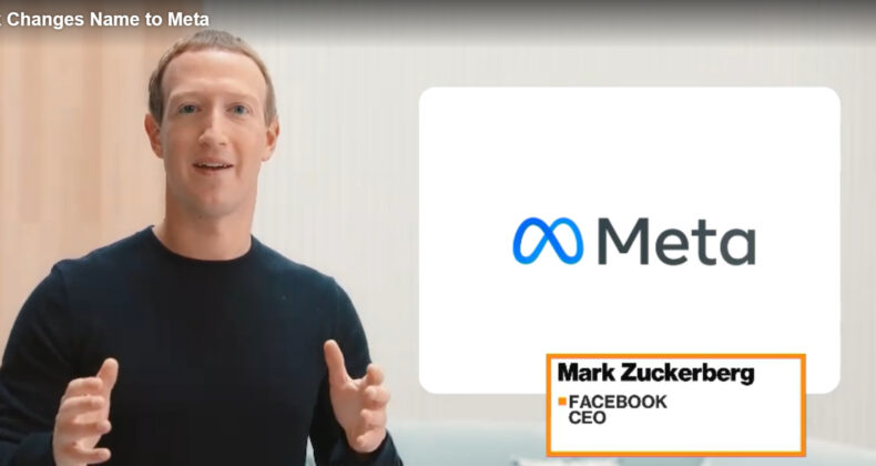 เปลี่ยนเป็น "Meta" ลาก่อน Facebook - Brand Buffet