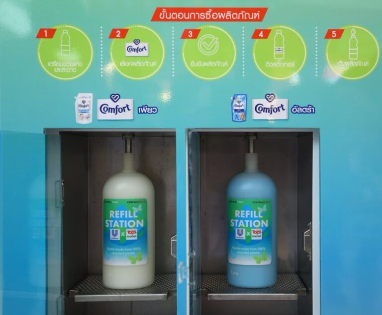 Unilever เริ่มทดลอง Refill Station ครั้งแรกในไทย ด้วยแบรนด์ Comfort ที่ ...