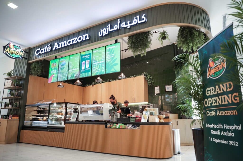 Café Amazon เปิดสาขาแรก 'ซาอุ' วางเป้าหมายขยาย 150 สาขาใน 10 ปี - Brand Buffet
