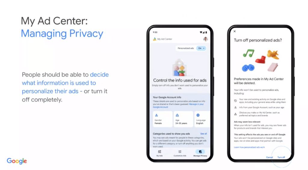 Google เปิดตัว "My Ad Center" เครื่องมือควบคุมโฆษณา เลือกดูได้ตรงใจมาก ...