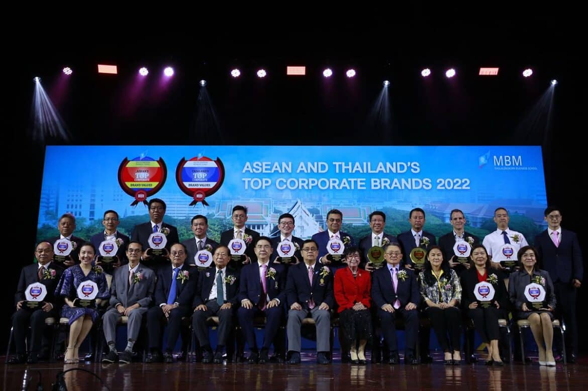 เปิดรางวัล ASEAN and Thailand’s Top Corporate Brands 2022 มูลค่าแบรนด์ ...