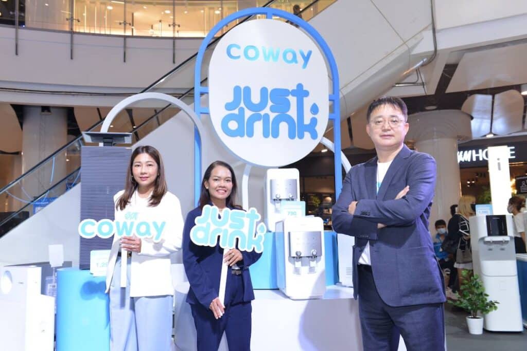 COWAY เปิดตัวแคมเปญสุดยิ่งใหญ่ “Just Drink จริงดิ?” ชูกลยุทธ์ใหม่ที่ไม่ใช่แค่นำเสนอสินค้า แต่ ...