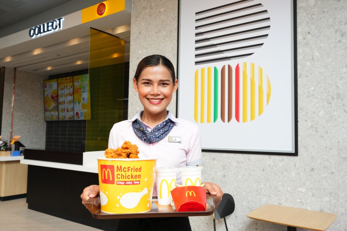 McDonald's คอนเซ็ปท์ใหม่ เสิร์ฟให้ถึงโต๊ะ (Table Service) ประเดิมที่แรก ...