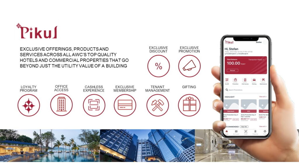 AWC เปิดตัวแอป Pikul (พิกุล) รุกดิจิทัลเพย์เมนท์ ดึงนักท่องเที่ยวใช้จ่าย เดินหน้าขยาย Co-Living ...