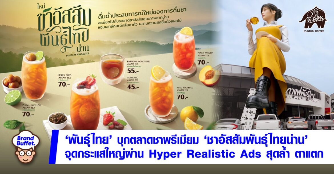 “พันธุ์ไทย” เปิดจักรวาลชา ส่ง ‘ชาอัสสัมพันธุ์ไทยน่าน’ บุกตลาดชาพรีเมียม จุดกระแสใหญ่ผ่าน Hyper ...