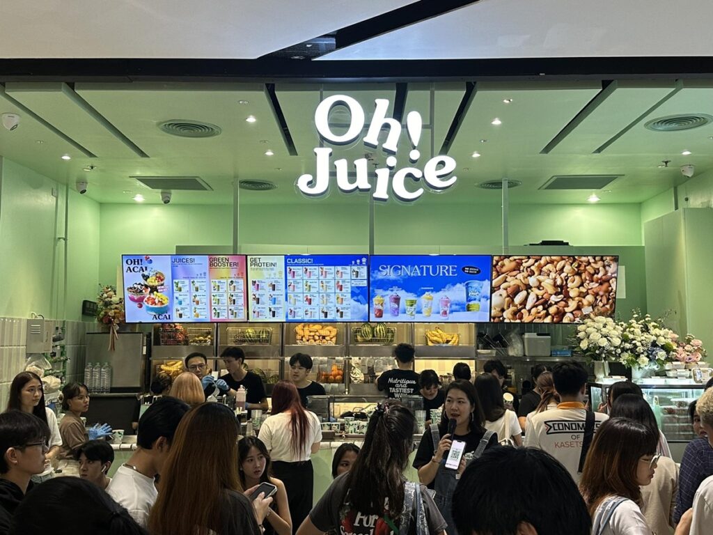 เปิดสาขาแรก Oh Juice แบรนด์น้องใหม่ 'โอ้กะจู๋' ร้านเครื่องดื่มสมูทตี้ ...