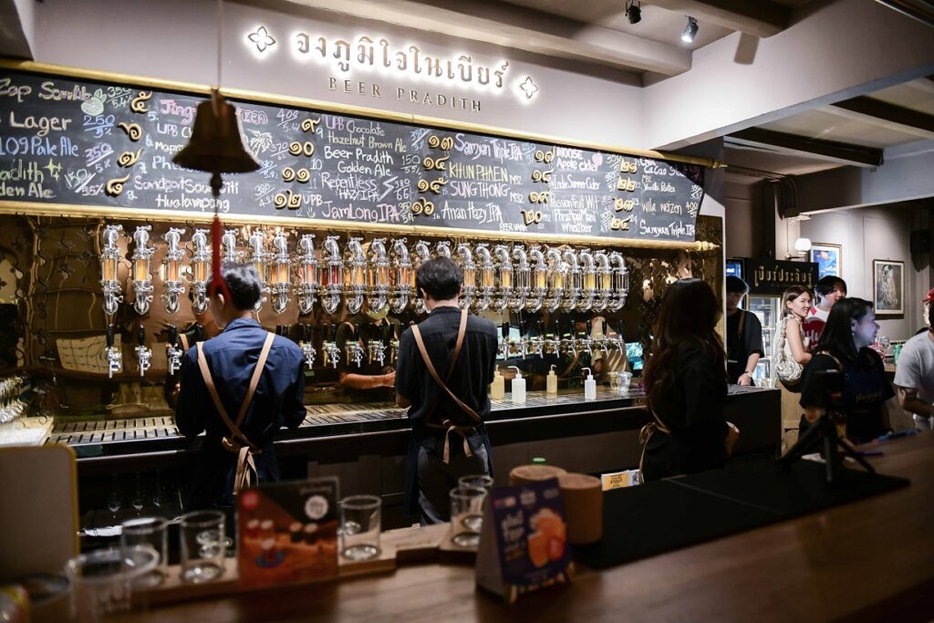 Beer Pradith เบียร์ประดิษฐ์ บรรทัดทอง จัดเต็มเอาใจสายคราฟท์เบียร์ [PR] - Brand Buffet