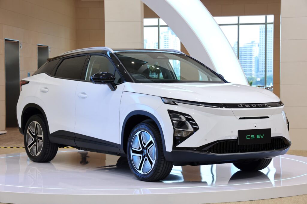 โอโมดา แอนด์ เจคู ประเทศไทย เปิดราคา OMODA C5 EV อย่างเป็นทางการ ...
