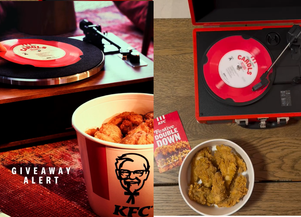 KFC แคนาดา เปลี่ยนฝาบักเก็ตเป็นแผ่นเสียง "KFCarols" รับเทศกาลคริสต์มาส ...