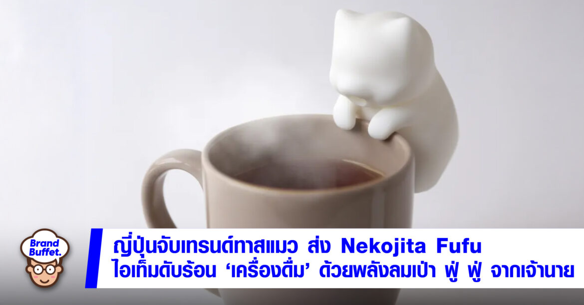ญี่ปุ่นจับเทรนด์ทาสแมว ส่ง Nekojita Fufu ไอเท็มดับร้อน "เครื่องดื่ม ...