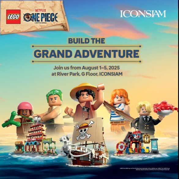 ไอคอนสยาม จับมือ The LEGO Group ปลุกตำนานโจรสลัดหมวกฟาง ‘ONE PIECE ...