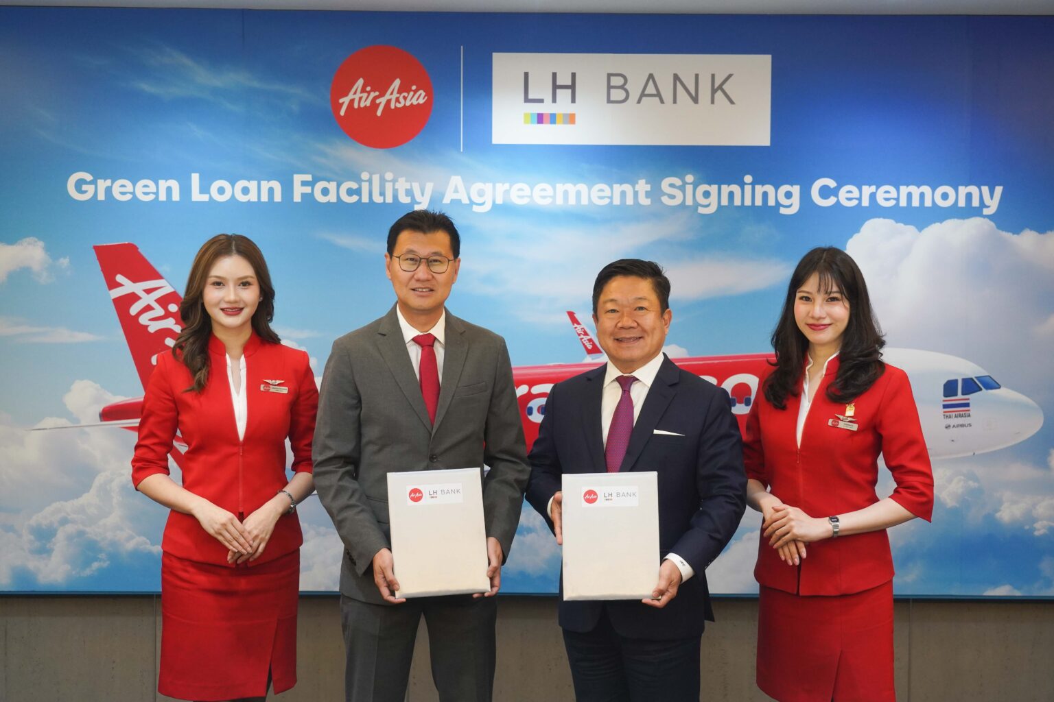 LH Bank สนับสนุนสินเชื่อสีเขียวให้แก่สายการบินไทยแอร์เอเชีย เพื่อจัด ...