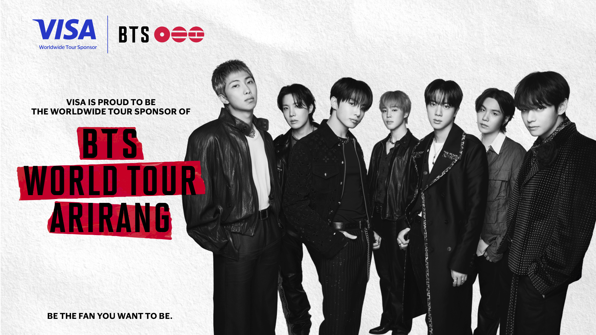 วีซ่าผนึกกำลัง K‑pop ระดับโลก ร่วมเป็นผู้สนับสนุนทัวร์ “BTS WORLD TOUR ...